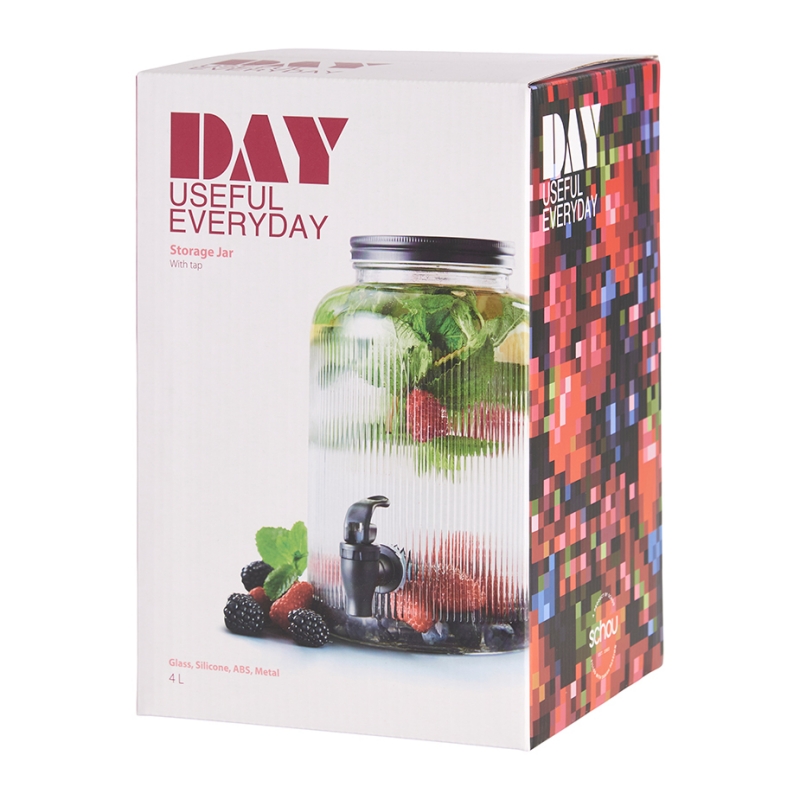 DAY Useful Everyday Dispenser m. Tappehane 4 L