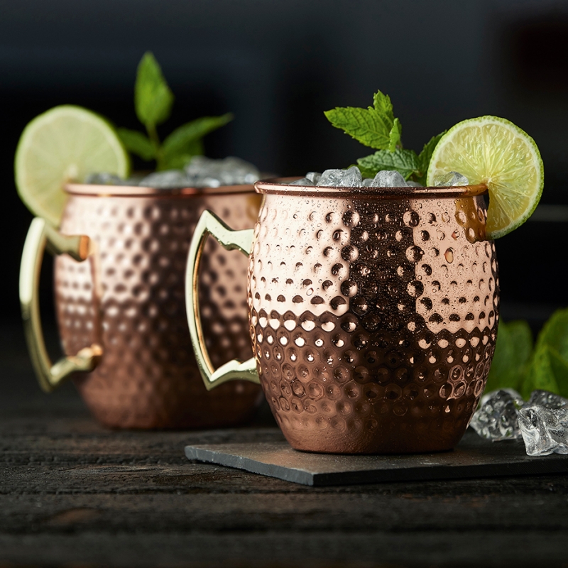 Lyngby Moscow Mule Mugg 55 cl 2 St Koppar